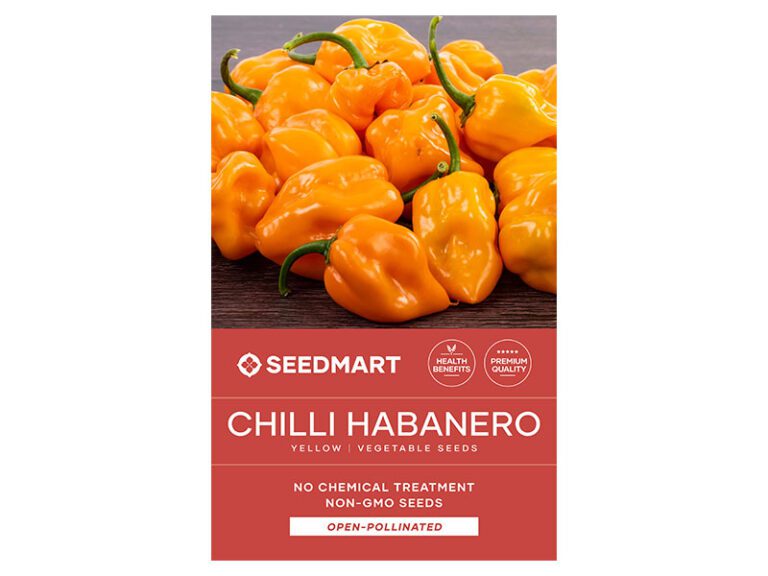 Chilli Habanero Yellow Seeds | Non-GMO | Hot & Fruity